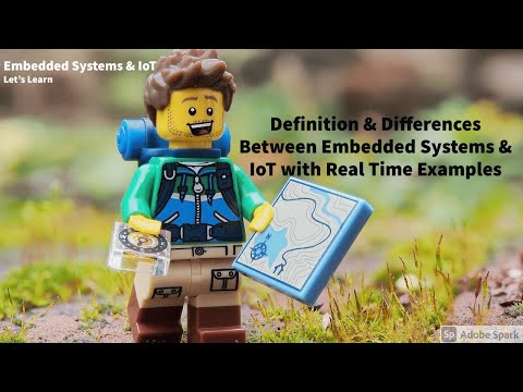 Definition and Differences Between Embedded Systems and IoT with Real Time Examples