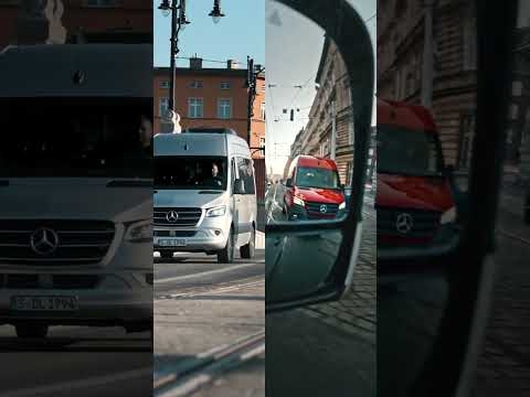Check out our Mercedes-Benz Sprinter in driving action! 👋 #shorts #mbvans #mercedessprinter