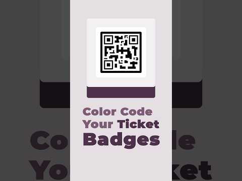 NEW in Odoo 17: 🟣 Color picker + QR codes for Events tickets