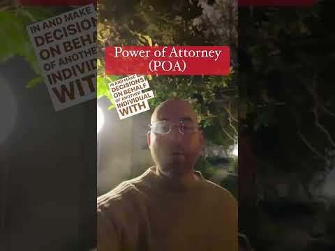 What is POA? | How to use Power of Attorney?