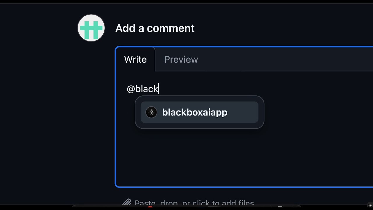 BLACKBOXAI Agent Integration with Github