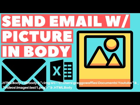Excel VBA Macro: Send Email with Embedded Image/Picture in Body (Step-by-Step Tutorial)