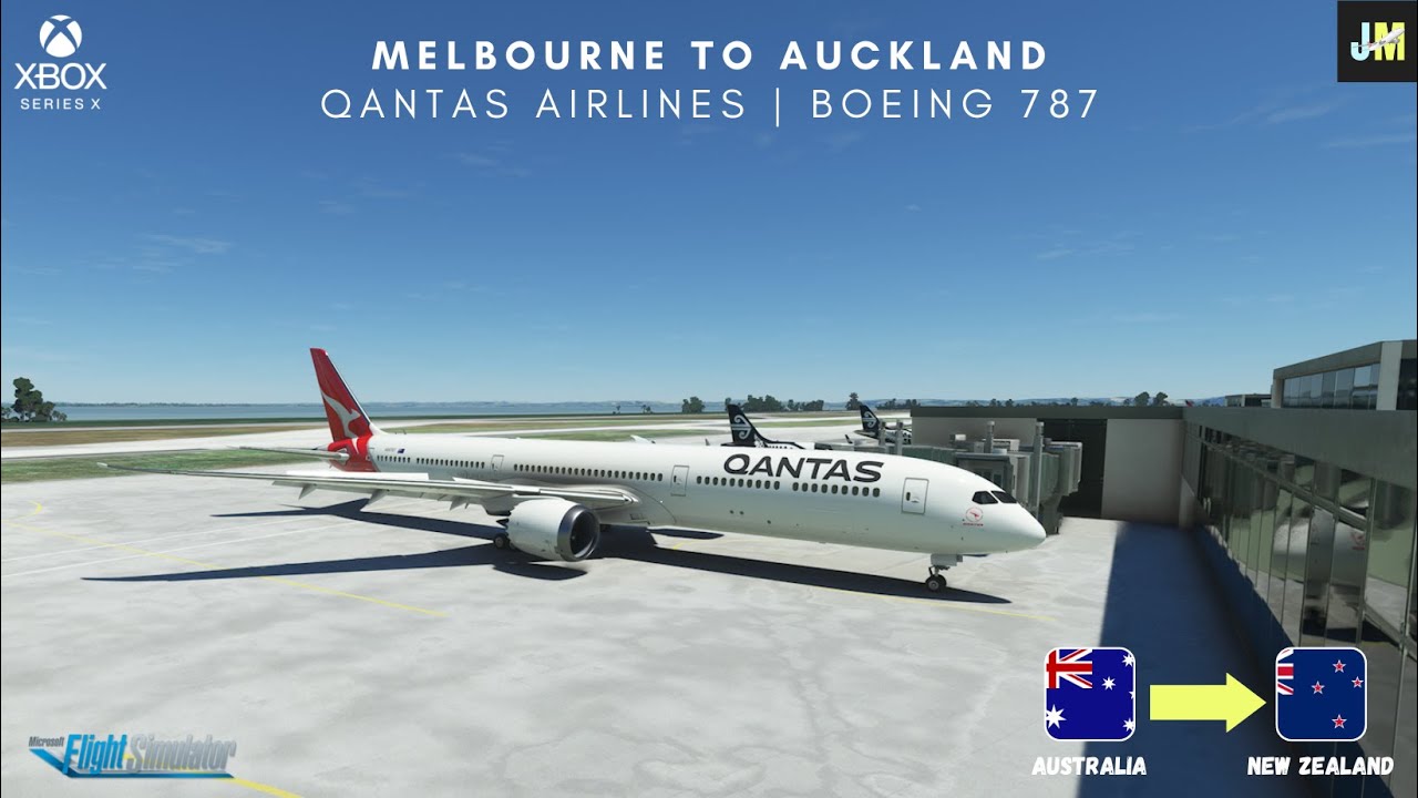 Melbourne to Auckland Flight on the Boeing 787 Qantas Airlines - Videos ...
