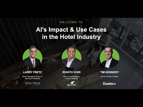 AI's Impact & Use Cases in the Hotel Industry