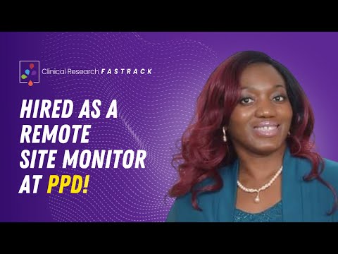Rosemary was hired as a Site Monitor at PPD!