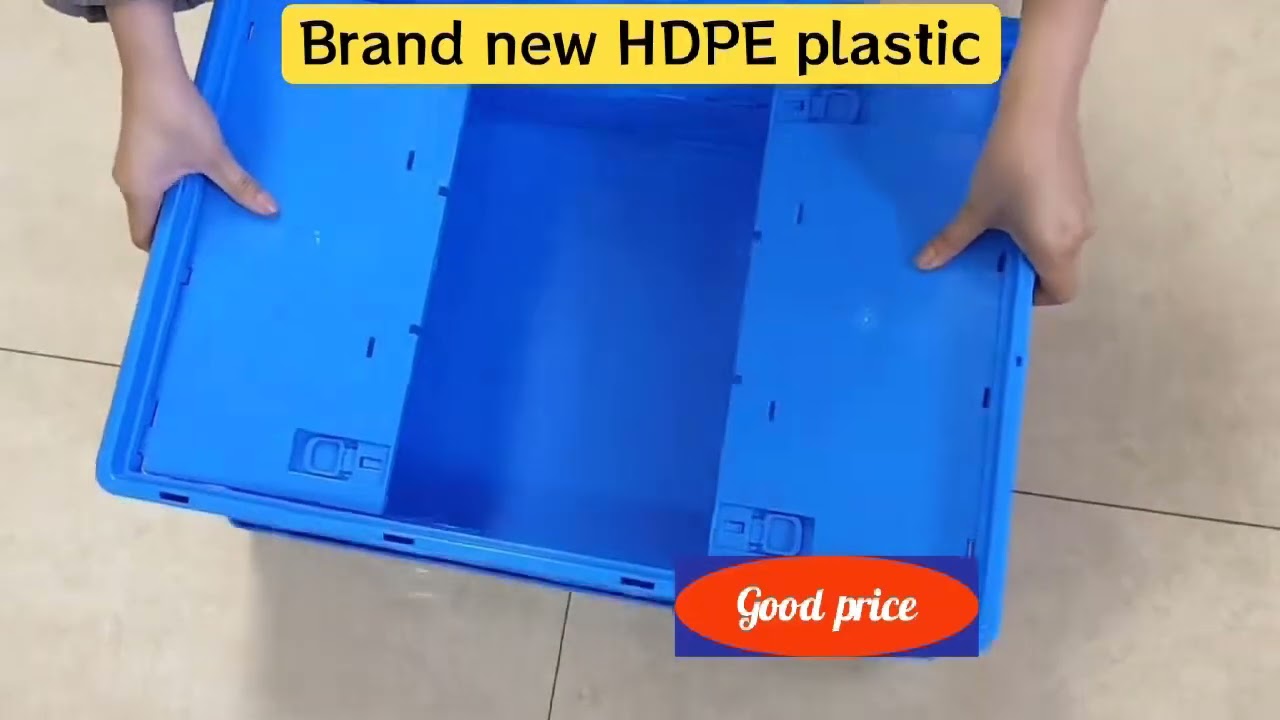 Foldable Plastic Crates | Save Space, Save Cost in Logistics