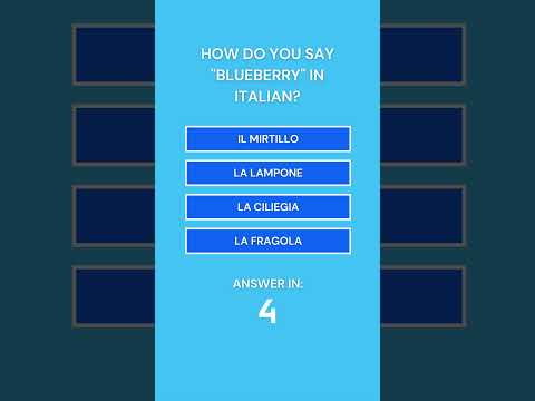 Italian Vocabulary Quiz Part 18 #italianlanguage #italianwords #learnitalian