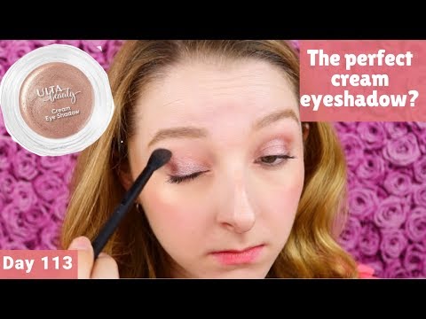 Ulta Beauty Cream Eye Shadow Review | Day 113 of Trying a New Makeup Product Every Day