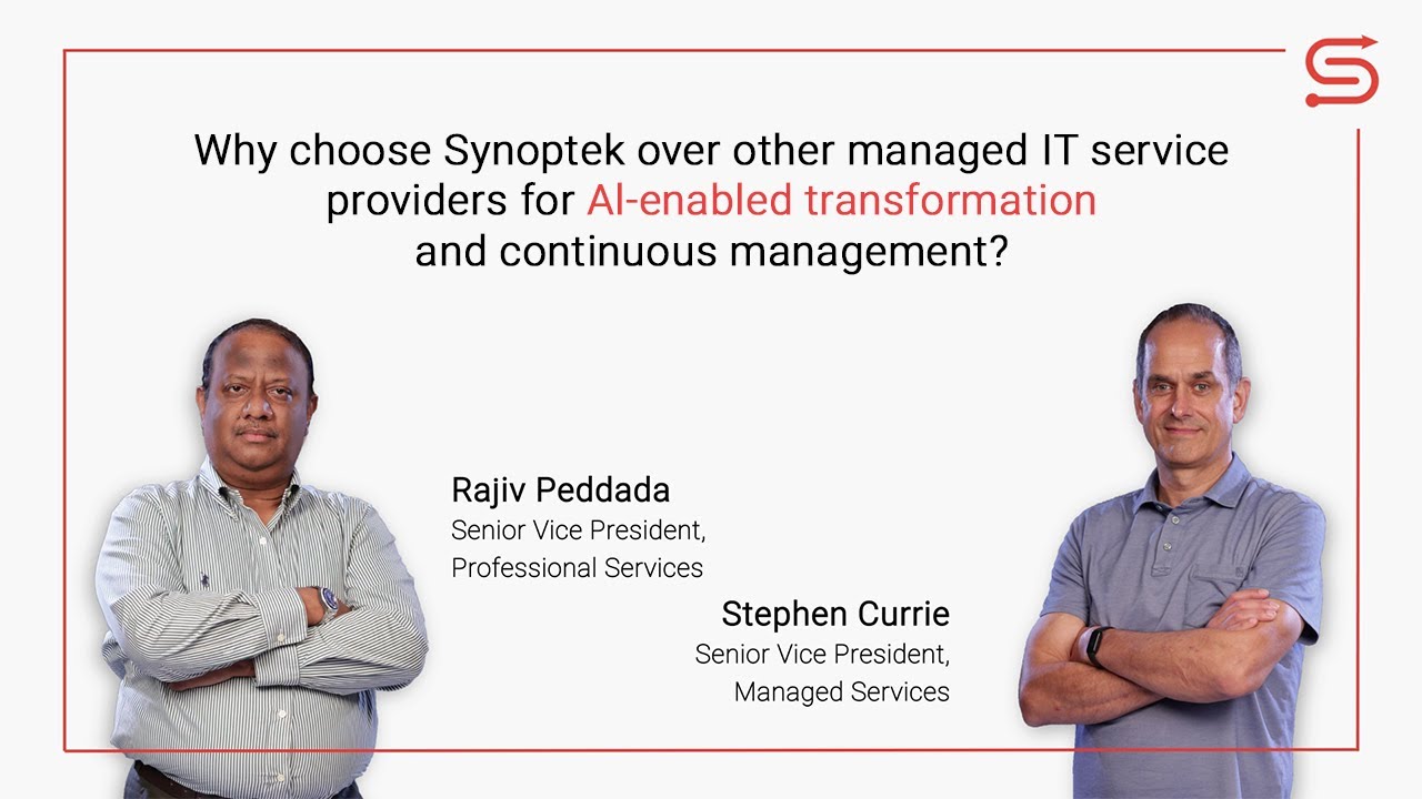 Why Choose Synoptek for AI-Driven Managed Services?