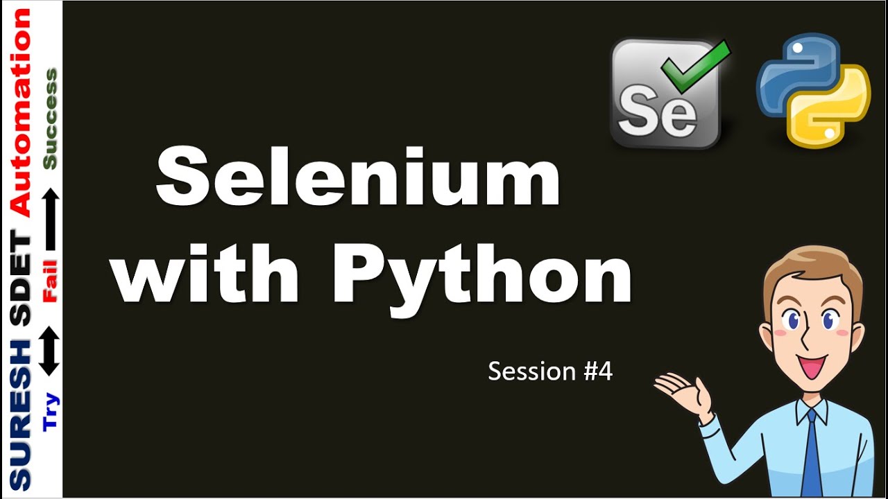 #4 Selenium With Python | How to Write First Test in Selenium with Python