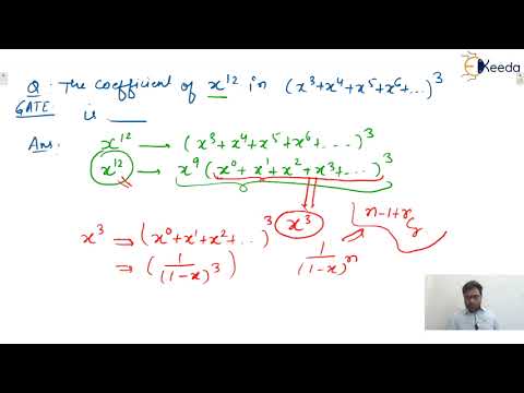 Application of Generating Function In - GATE Computer Science Engineering Video Lecture ...