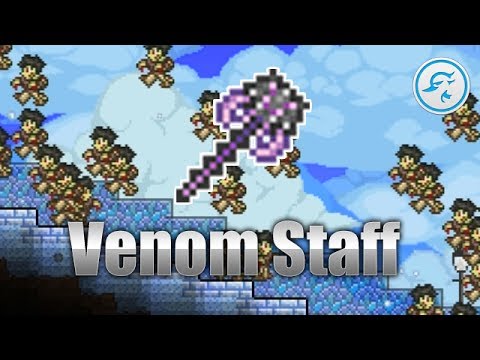 Terraria 1.2.3: Venom Staff [High Base Damage]