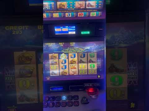 Timber Wovles🐺⛷️❄️ Bonus Video (10¢bet) #timberwolves #slot #casino