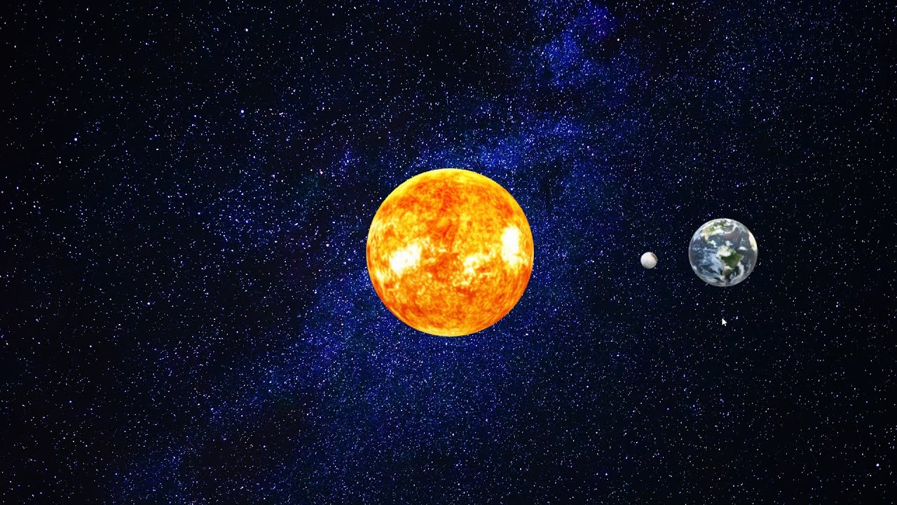 How to create a cluster of the Solar and Lunar Systems in PowerPoint in 2 minutes