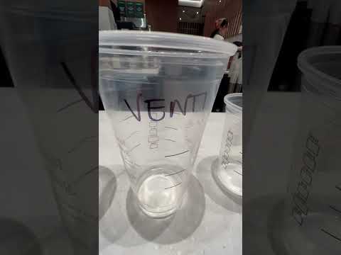 Starbucks Iced Cup Sizes #newyorkcity #nycvlog #newyork #starbucks