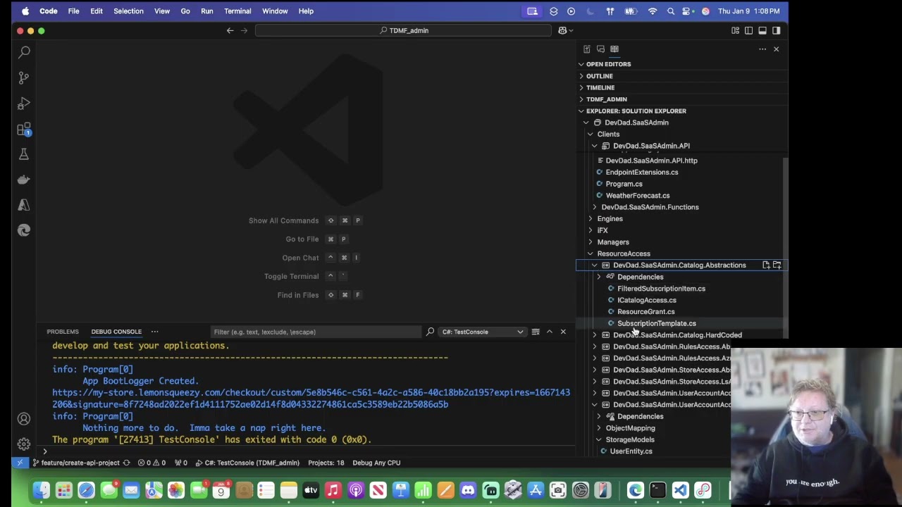 Building the Admin Backend for The DM's Familiar - Working through my Github issues on the project.