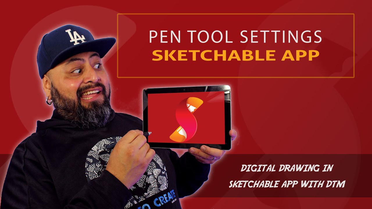Using the Pen Tool in Sketchable App