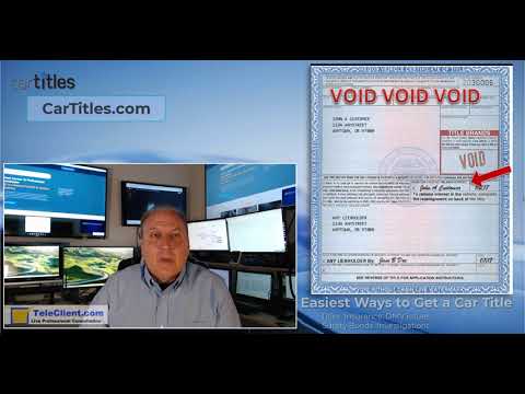 5 Easiest Ways To Get A Car Title