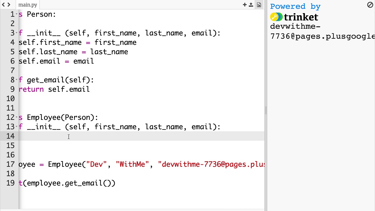 Python Tutorial #10: Class (part 2) - Inheritance