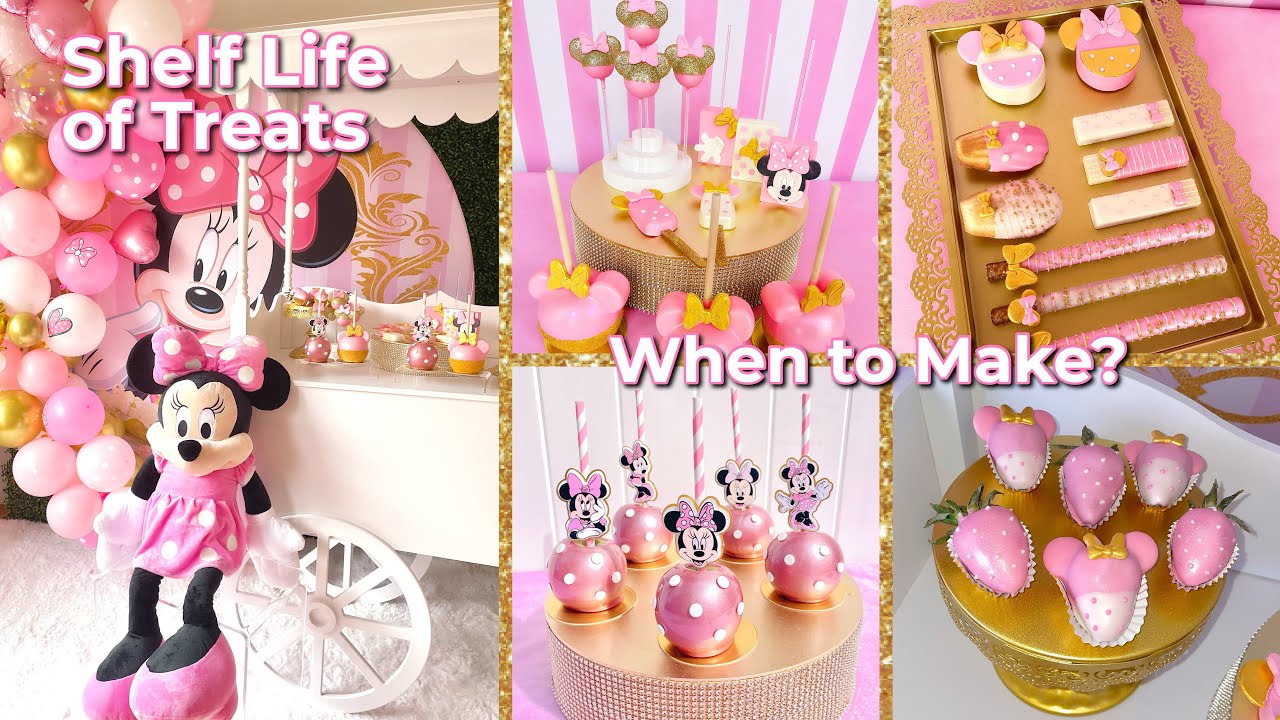 How Long Do Treats Last? | Shelf Life of 10 Dessert Table Treats + When to Prep