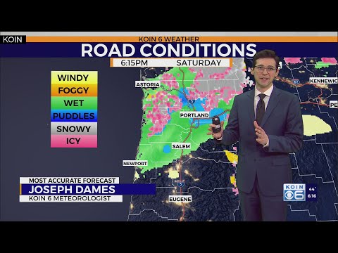 Weather forecast: Heavy rain and a transition to winter weather Saturday night