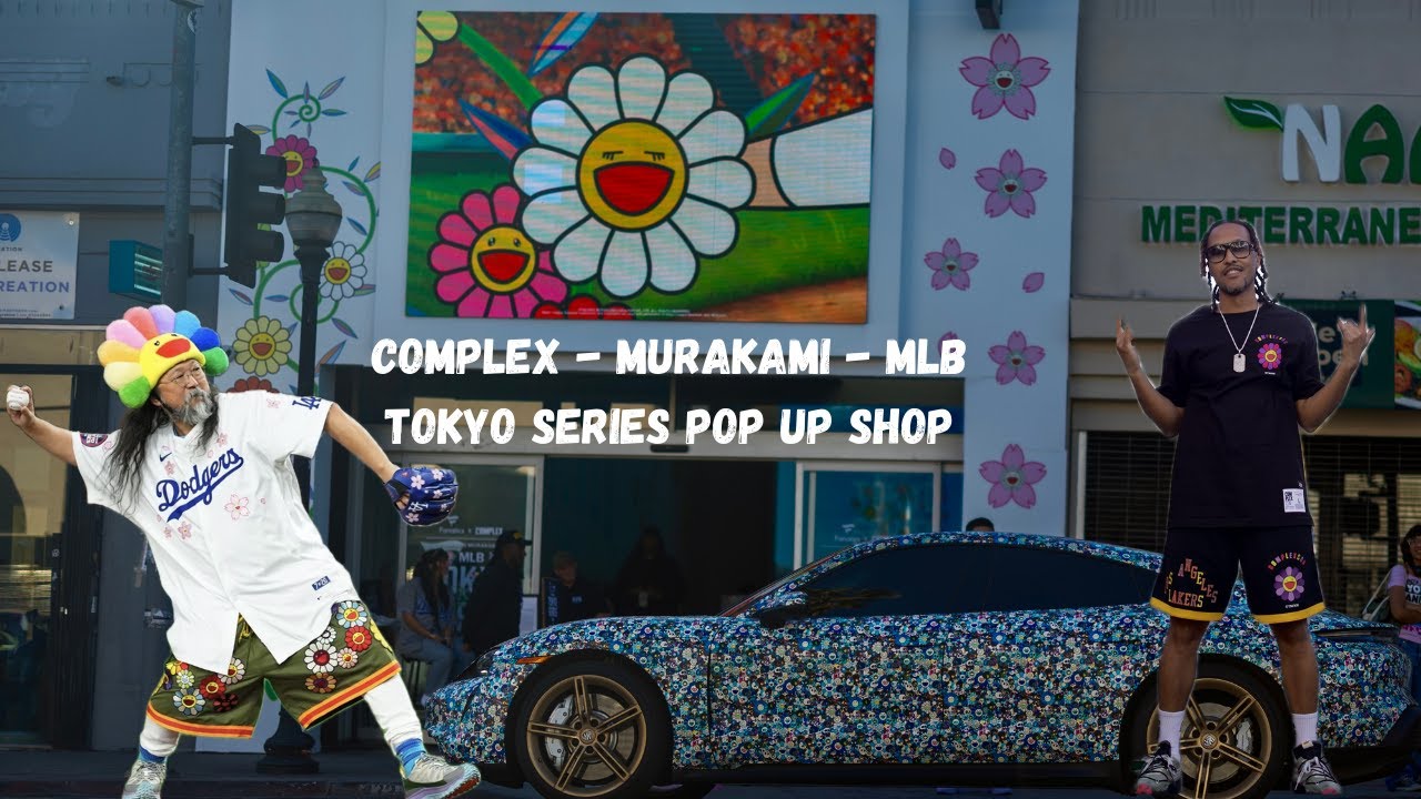 COMPLEX - Takashi Murakami MLB TOKYO SERIES Dodgers vs Cubs !