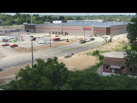 Drone video: Costco development in University City