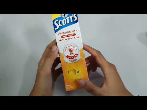 Review Vitamin Pertumbuhan Anak: Scott's Emulsion Vita Cod Liver Oil