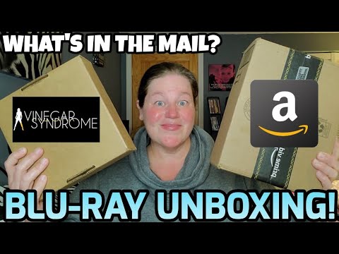 AMAZON & VINEGAR SYNDROME BLU-RAY UNBOXING! *the last unboxing of september!* | What's In The Mail?