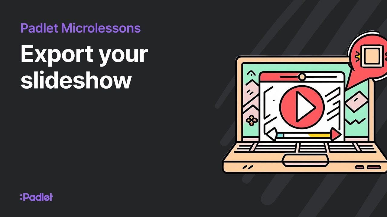 Export your slideshow