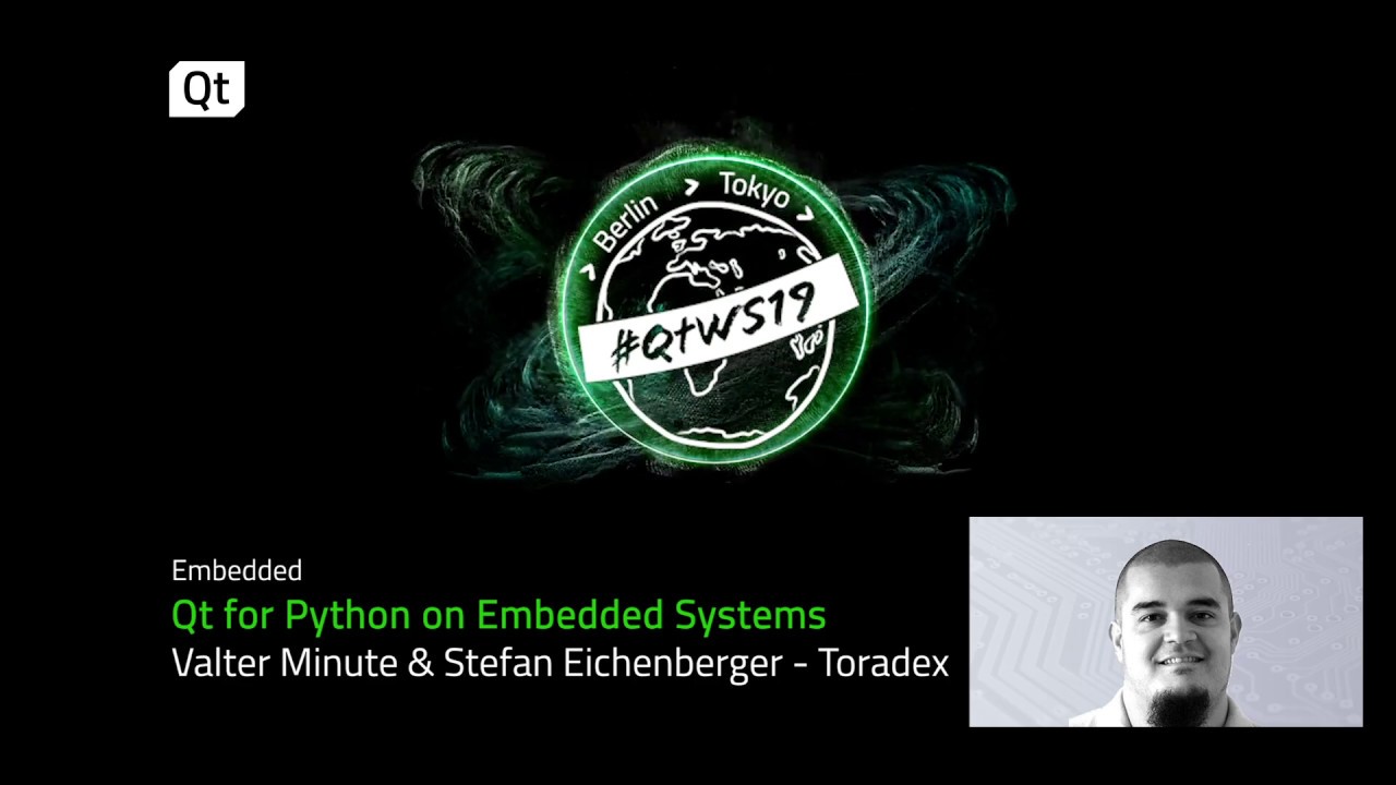 Using Qt for Python for embedded system development