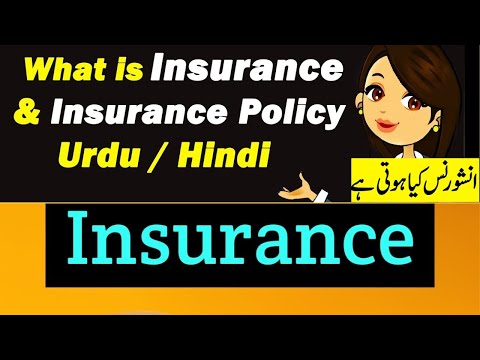 What is Insurance What is Insurance Policy Urdu Hindi