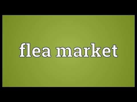 Flea market Meaning