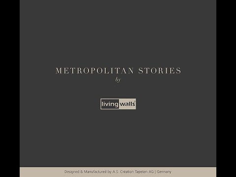 Tapet Metropolitan Stories by Living Walls - AS Creation