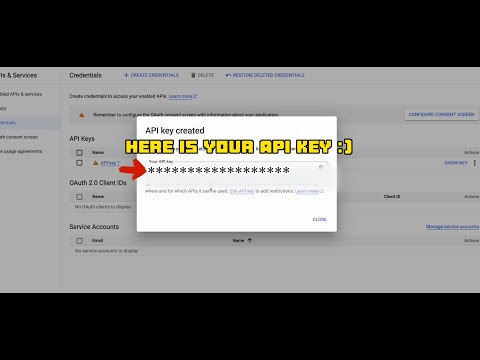Create Google API Key (2024) || Google Cloud Platform *NEW*