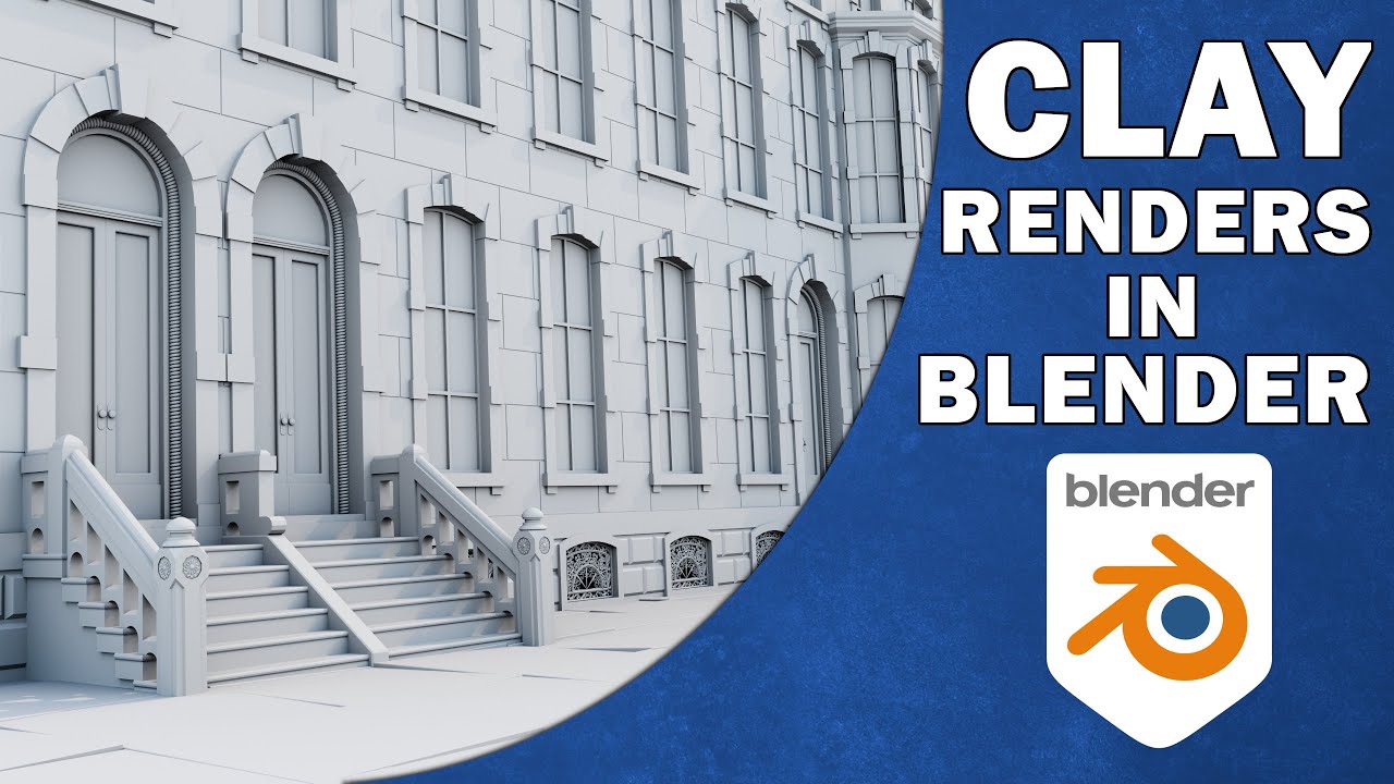 Make Clay Renders in Blender