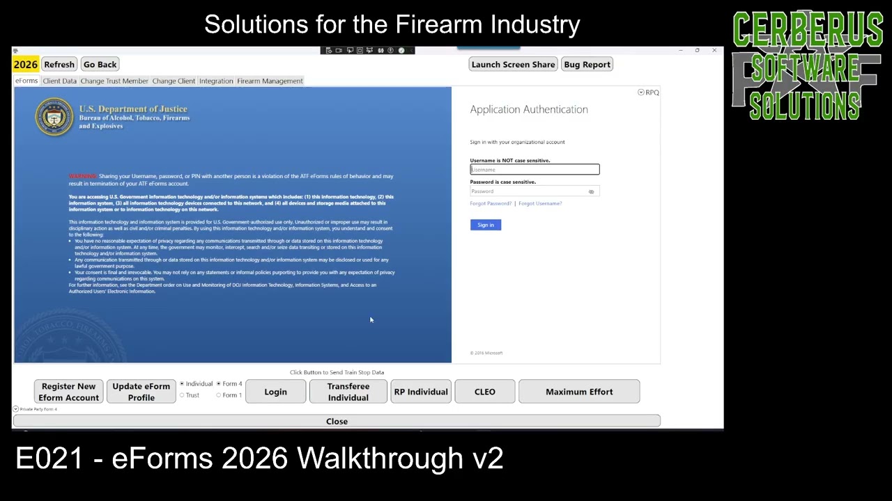 VIDEO E021 eForm 2026 Walkthrough V2