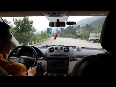 On the way to Kunming Airport