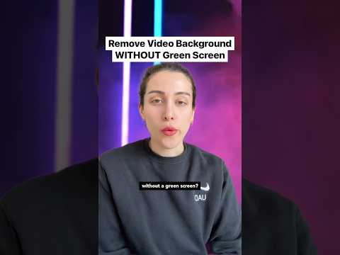 Remove background from video with iPhone | Make your video background disappear (no green screen)