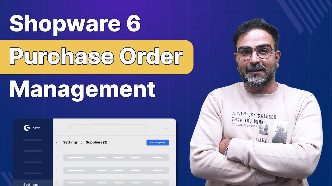 Shopware 6 Purchase Order Management - Overview