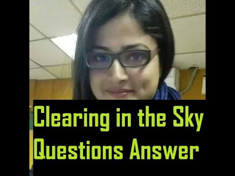 Clearing in the Sky Movie pdf text Meaning | Translation in Urdu | Question Answer | Bhutta Academe