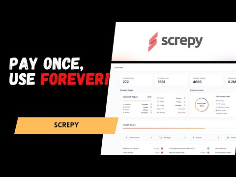 Screpy Review: All-in-One SEO, Speed, & Uptime Monitoring Tool 🚀📊 | AppSumo Deal