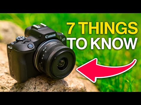 Canon R100: Useful information