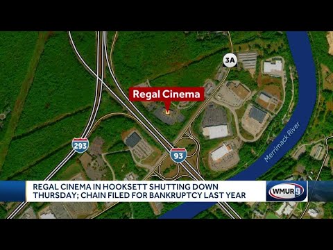Local Regal Cinema theater shutting down Thursday; chain filed for bankruptcy last year