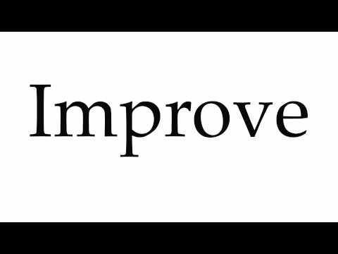 How to Pronounce Improve