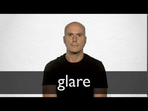'GLARE' 的 简体中文 Translation | 柯林斯 英语 - 汉语词典