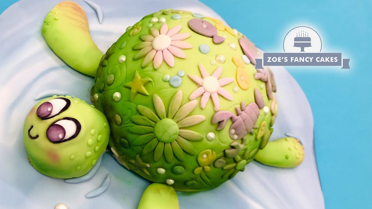 Turtle cake tutorial ( competition drawing winner! )