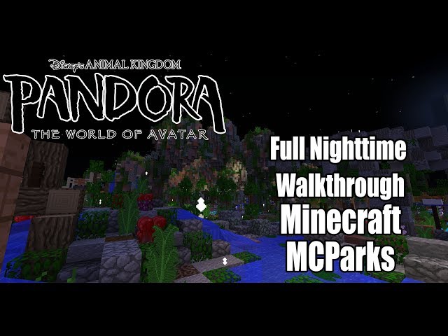PANDORA: The World of Avatar in Minecraft (1:1 Scale) Minecraft Map