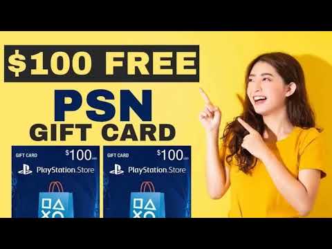 Free PSN gift codes | how to get psn gift card codes | free $100 psn gift card codes