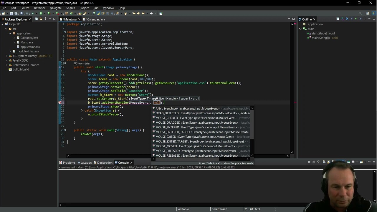 JavaFX Application 2